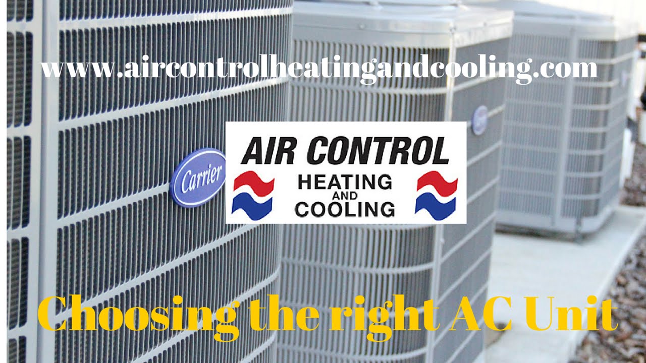 Choosing the right AC Unit - YouTube