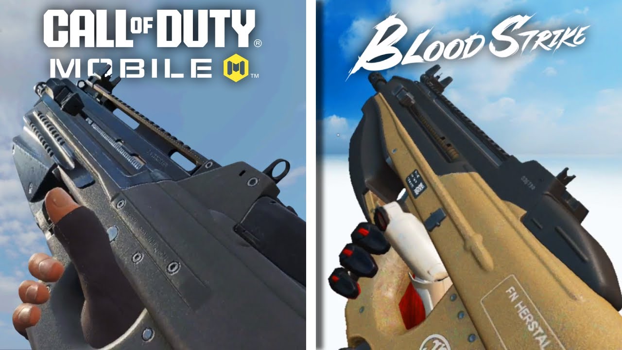 Call of Duty: Mobile BP50 vs BloodStrike FN2000 - Weapons Comparison ...