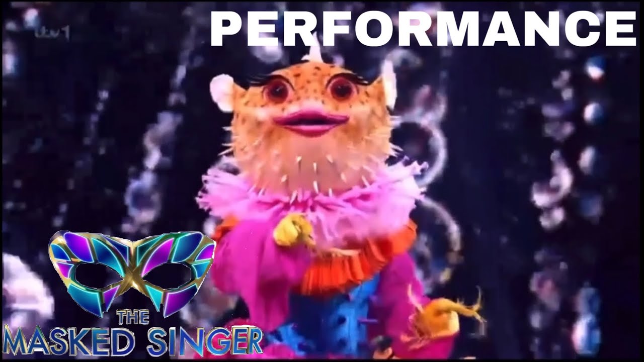 Pufferfish sings “One Night Only” by Jennifer Hudson | The Masked ...