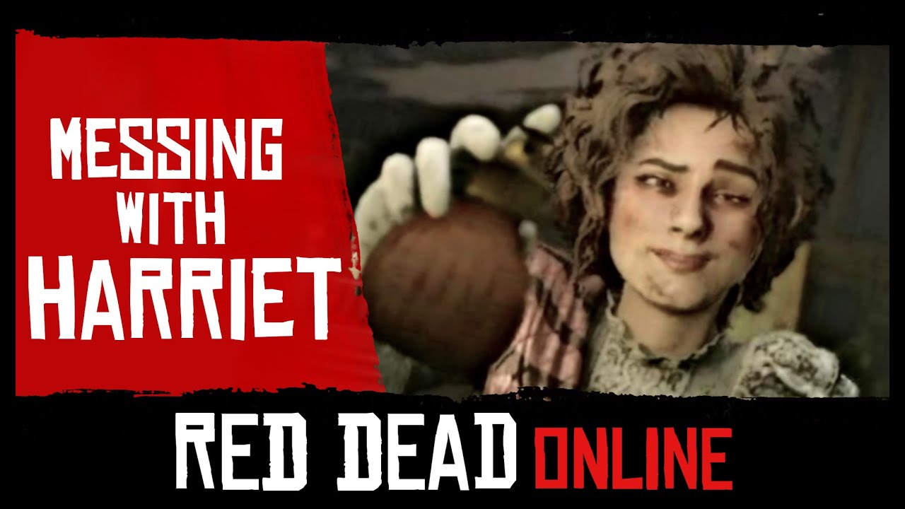 Messing With Harriet - Red Dead Online Moments - YouTube