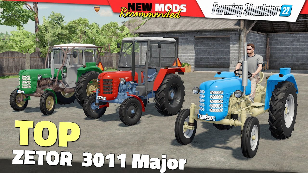 FS22 | ZETOR 3011 Major [UPDATE] - Farming Simulator 22 New Mods Review ...