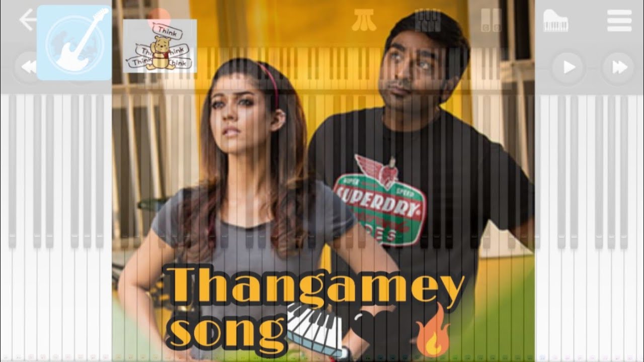 Thangamey | Naanum rowdy dhan | Walkband notes - YouTube