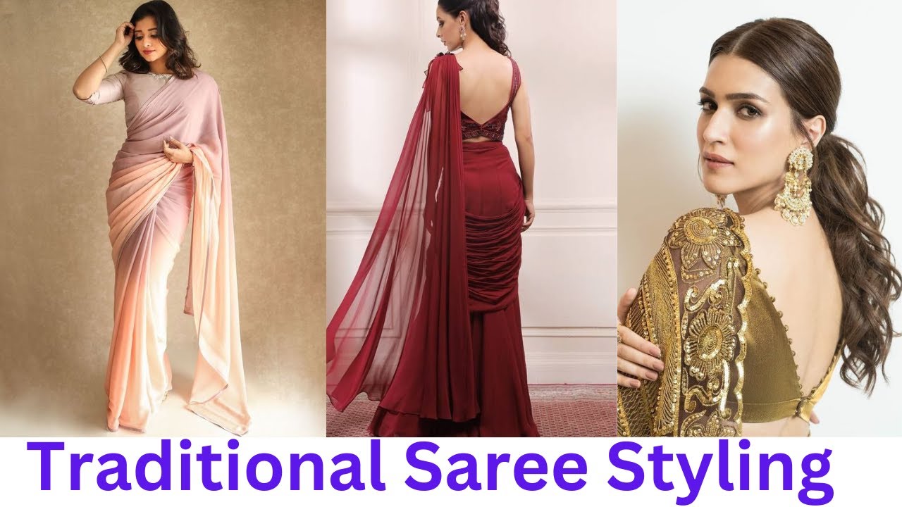 "Mastering the Art: Classic Saree Draping Techniques" - YouTube