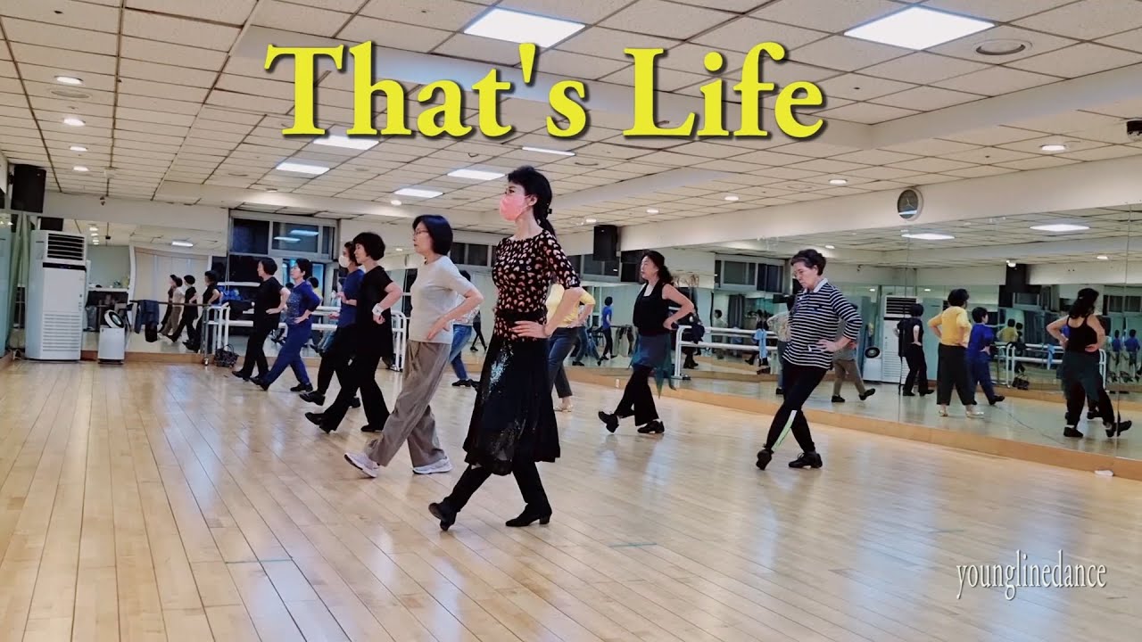 That's Life linedance / Cho: John Bishop - YouTube