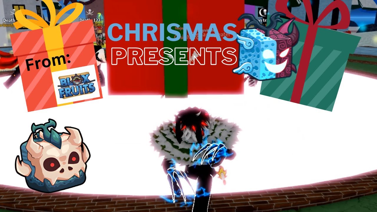Opening Christmas PRESENTS in Blox Fruits!!! - YouTube
