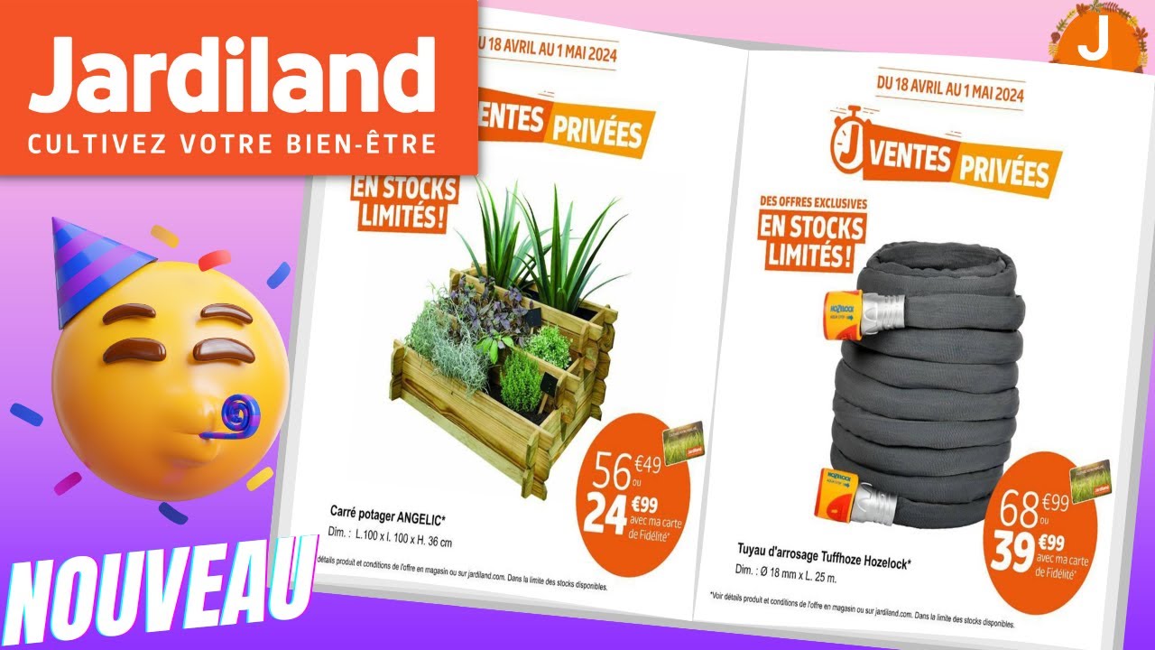 catalogue JARDILAND du 18 avril au 1 mai 2024 ⚠️ Arrivage - FRANCE ...