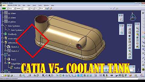 Boolean operation in catia v5-Tutorials - YouTube