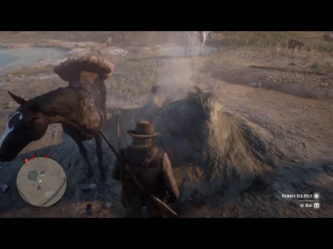 RED DEAD REDEMPTION 2 Found a mini volcano #REDDEADREDEMPTION2LIVE ...