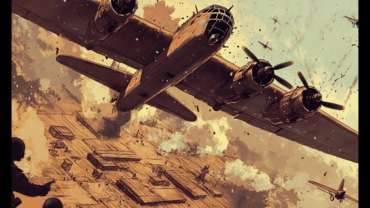 Wood on Wood: Fake Bombs on Fake Airfields - YouTube