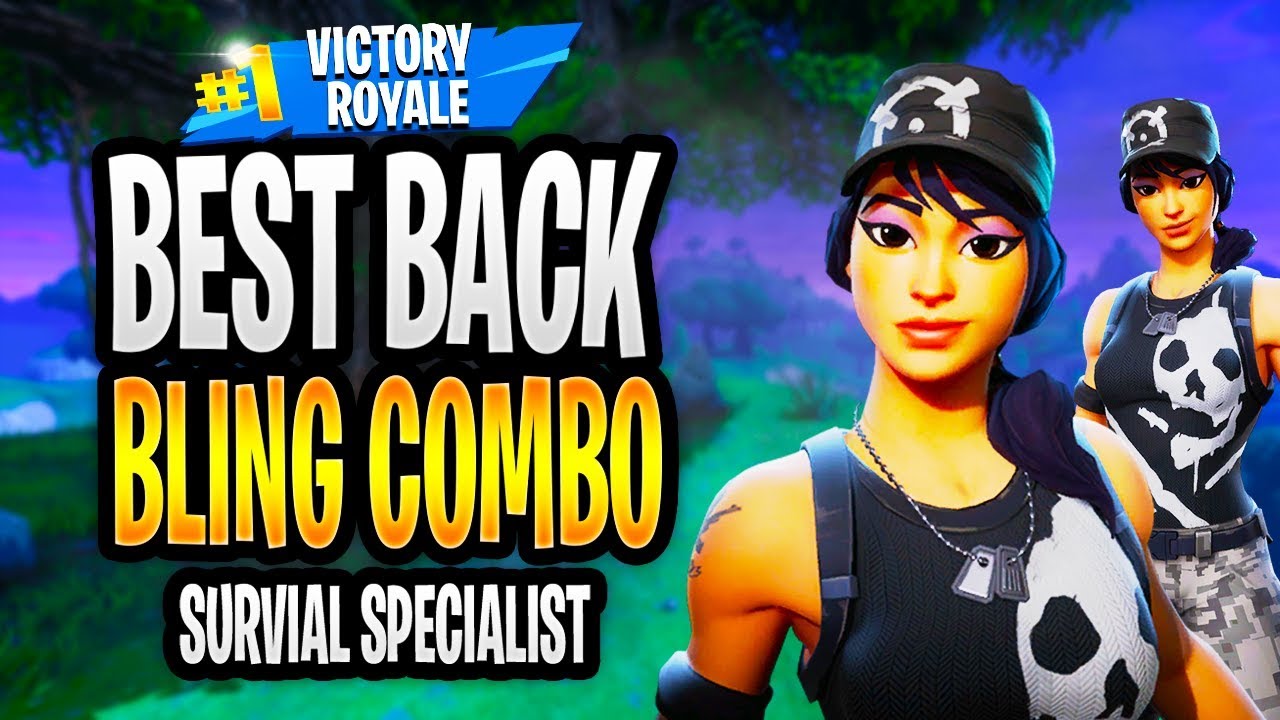 Best Back Bling Combo With Survival Specialist In Fortnite: Battle ...