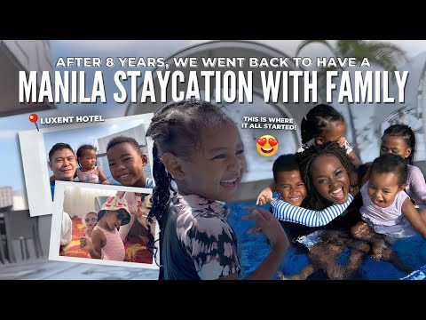 8 Years Later Manila Staycation with family | Reliving our daughter’s ...