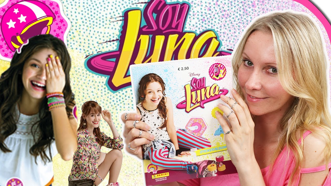 SOY LUNA ♥ Sticker EINKLEBEN | Stickeralbum Update | Unboxing Panini ...