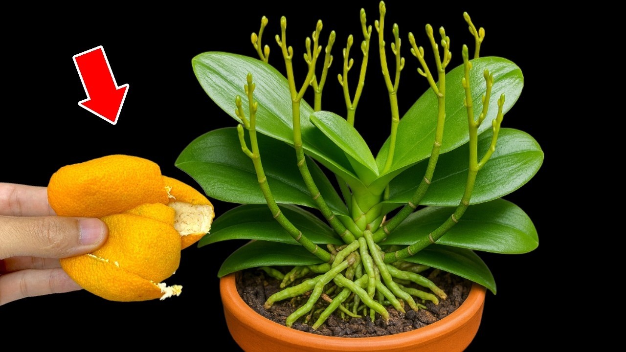🌸Just 1 Fruit! The Orchid Plant Immediately Takes Root and Blooms All ...