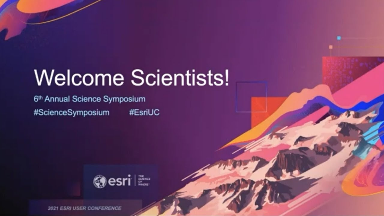 2021 Esri Science Symposium - YouTube