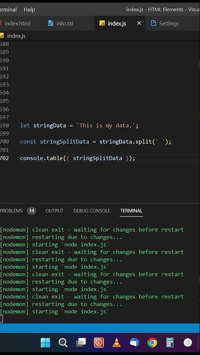 Split & Join in #javascript #shorts - YouTube