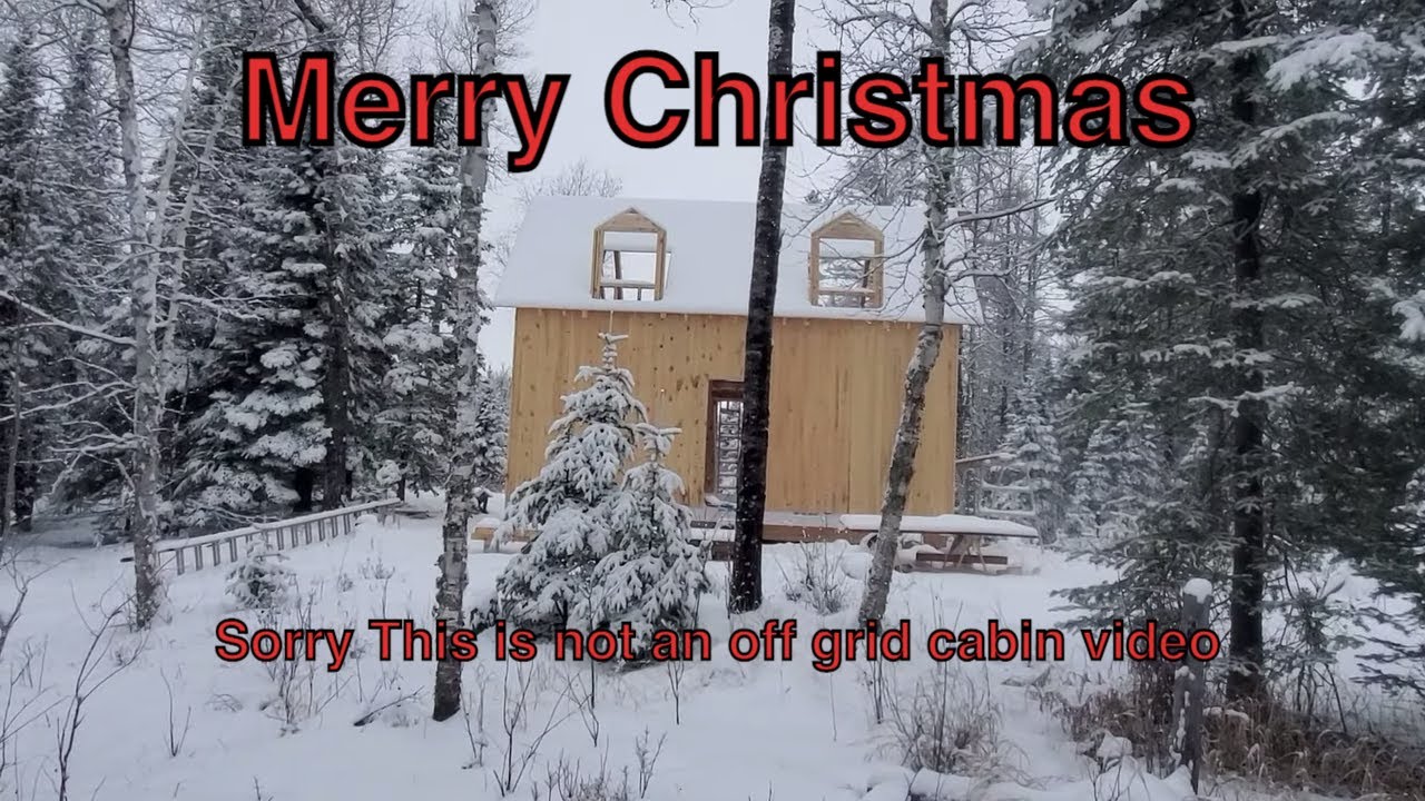 Merry Christmas From Wandering Wiley. This is not a cabin build series ...