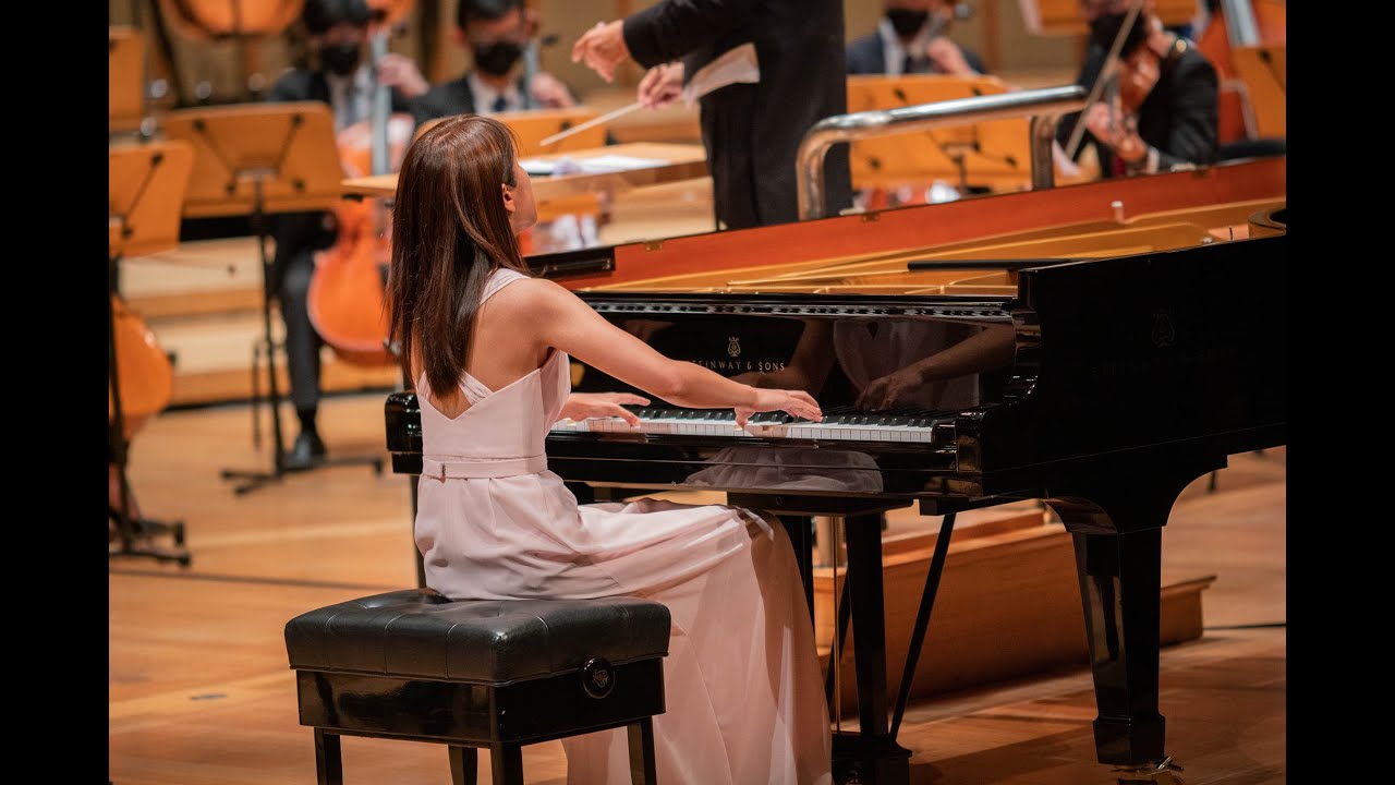 Kate liu rehearsing mozart piano concerto no.20 - YouTube