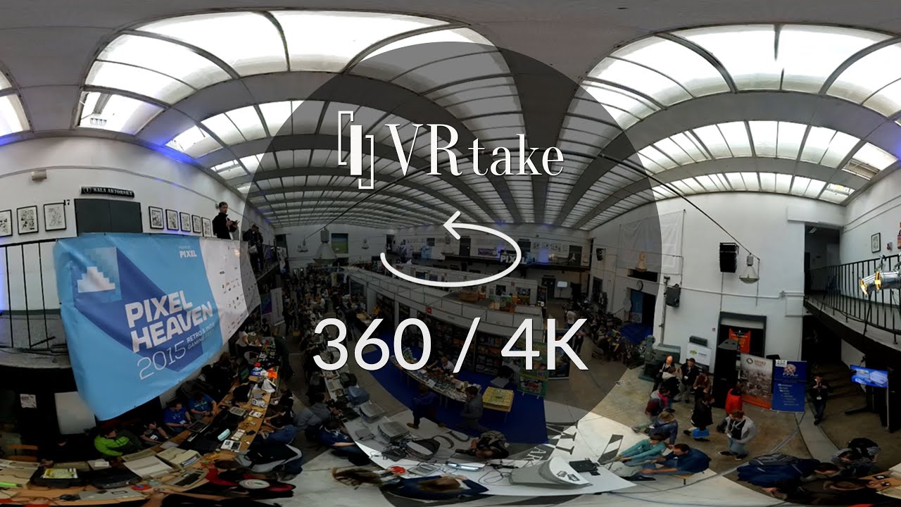 [VR 360° video] Pixel Heaven 2015 / Retro game event - VRtake.com (4K ...