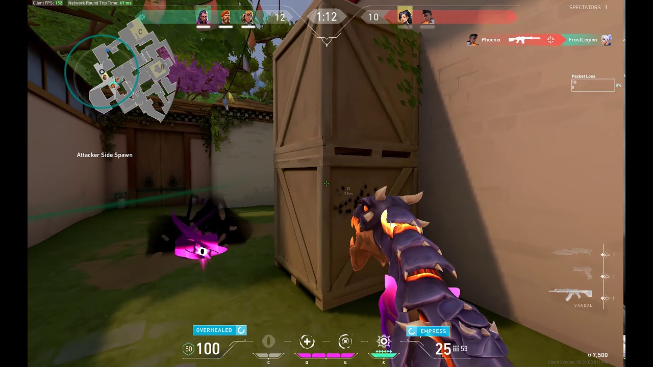 ACE using Reyna's ULT - YouTube