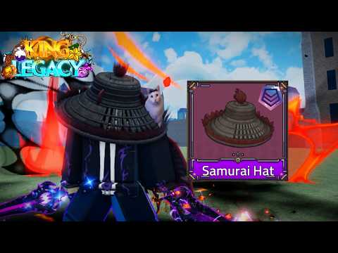 Samurai Hat - Showcase | King Legacy