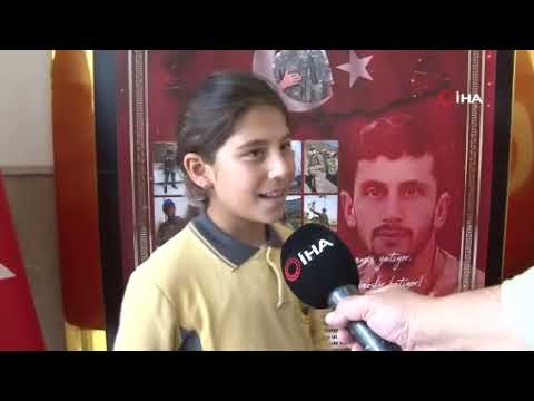 Şehit Ömer Yıldırım’ın Eşyaları Eşi Tarafından İsminin Verildiği Okula Bağışlandı