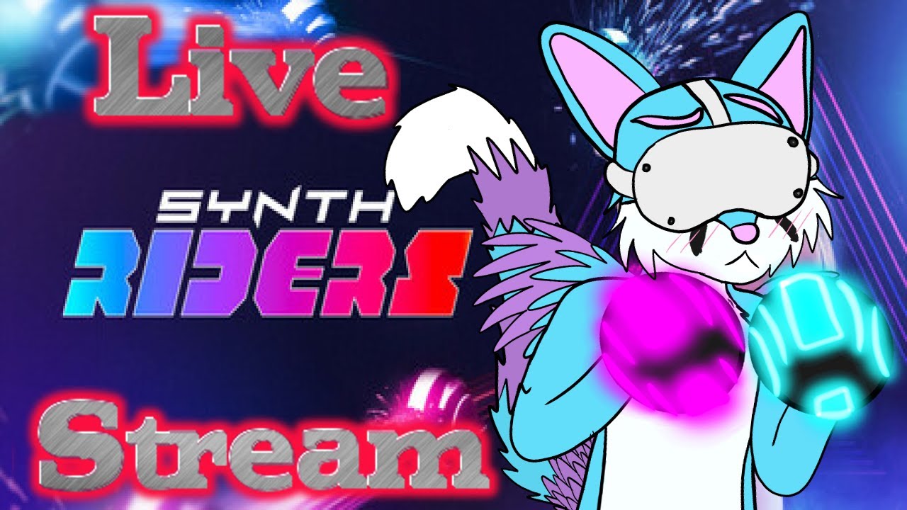 Furry Plays With Music Balls | Synth Rider VR - YouTube