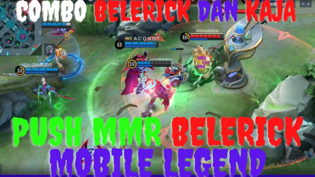 COMBO BELERICK DAN KAJA#push mmr belerick mobile legend# - YouTube