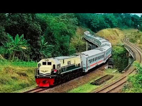 Mengenang sejarah kereta api with lokomotif livery vintage era tahun ...