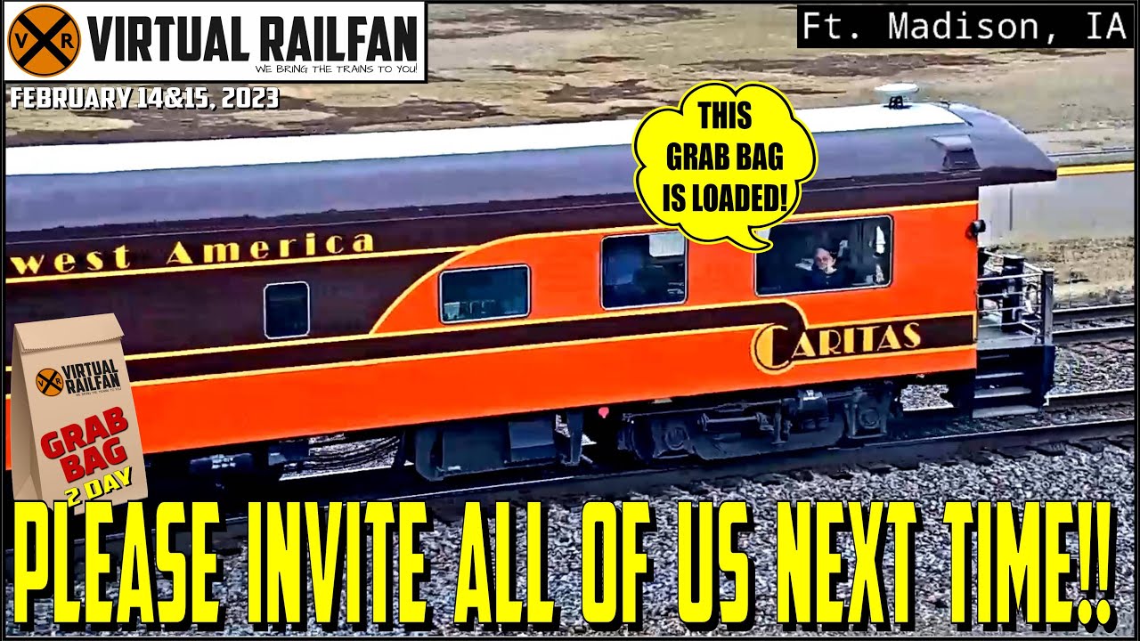 TO BE ON A PRIVATE CAR TRAVERSING AMERICA! HY-RAIL LIFTS THE FROG ...