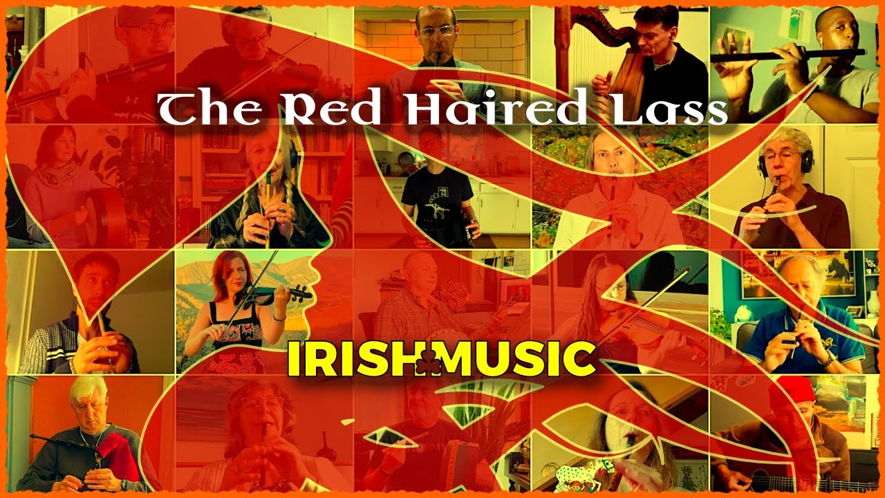 Global Irish Music Session Tune #45 | The Red Haired Lass 👩‍🦰☘️ - YouTube