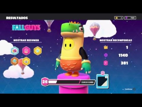 Impresionante mi primera corona en Fall Guys: Ultimate Knockout - YouTube