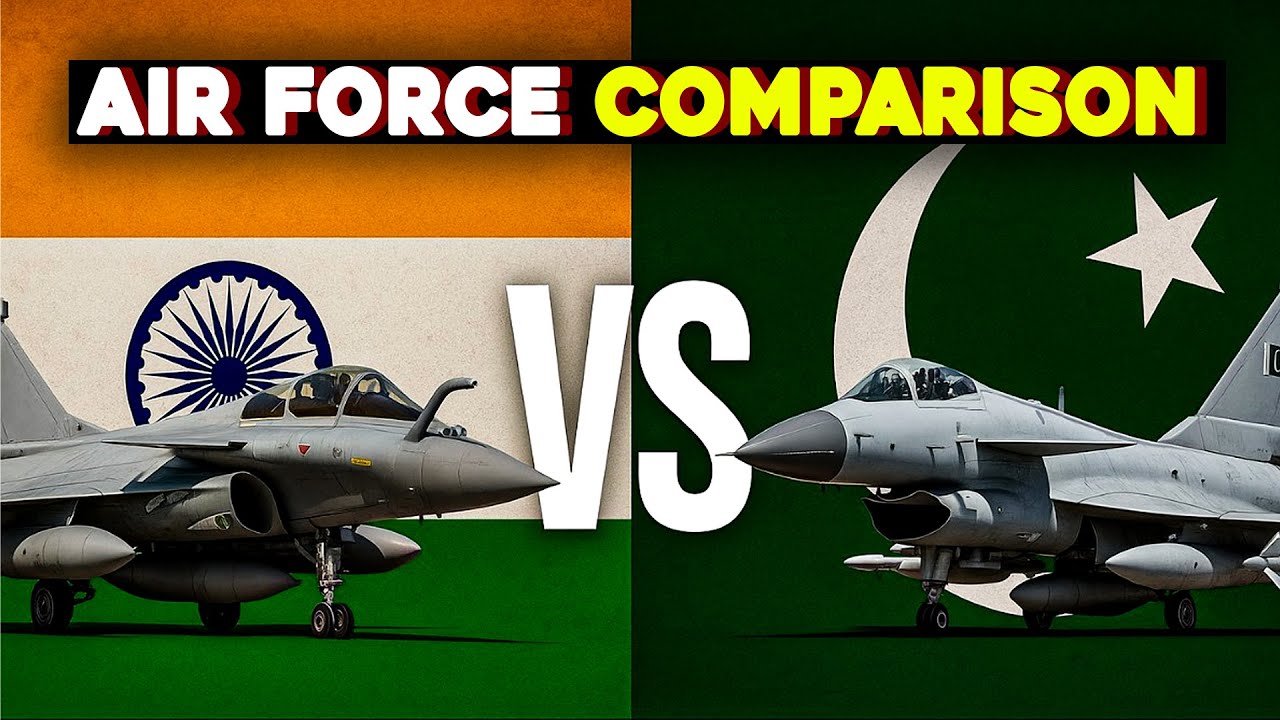 India Pakistan Air Force Comparison | Indian Rafale VS Pakistani J10C ...