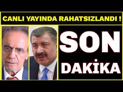 Son DAKİKA ! Prof. Dr. Mehmet Ceylan CANLI YAYINDA RAHATSIZLANDI ! Cnn Türk Fahrettin Koca Korona !!