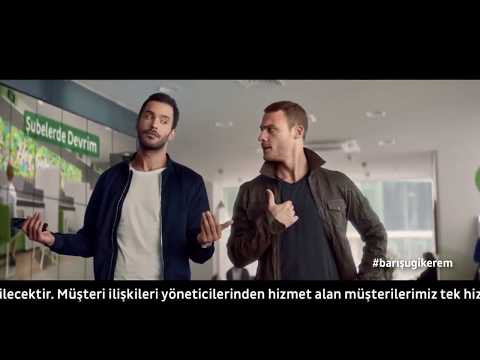 Garanti Bankası - Barış Arduç Kerem Bursin Reklam 2017 /  😍