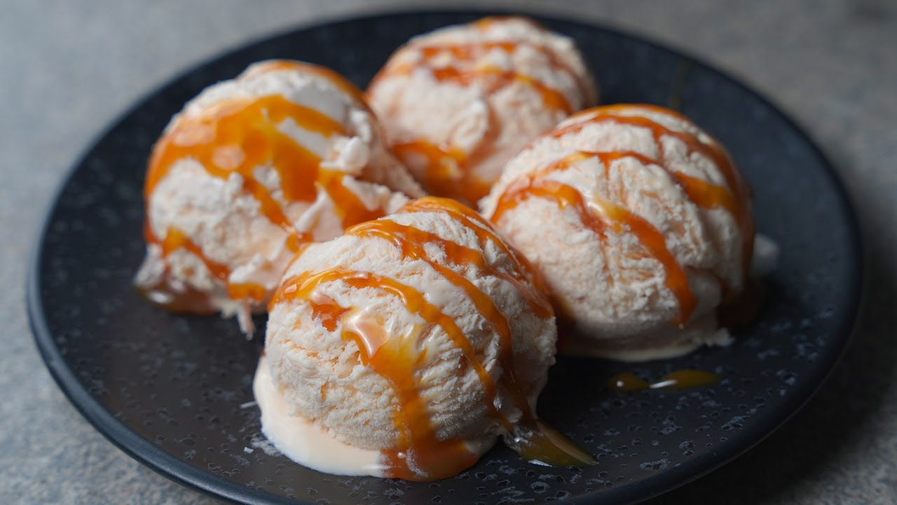 Stop buying ice cream! try this caramel ice cream at home, you’ll gonna ...