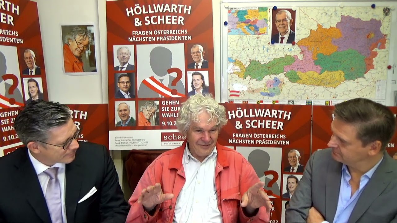 Höllwarth & Scheer fragen den nächsten Präsidenten - diesmal Heinrich ...