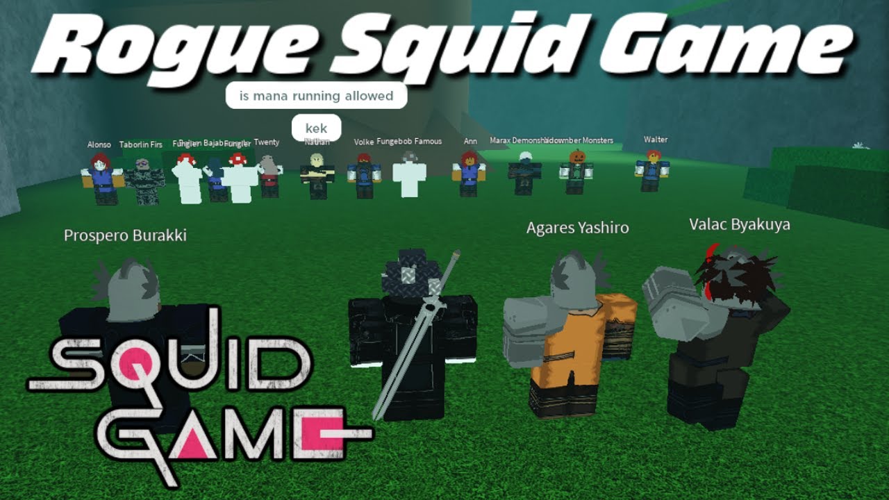 Rogue Lineage Squid Game - YouTube