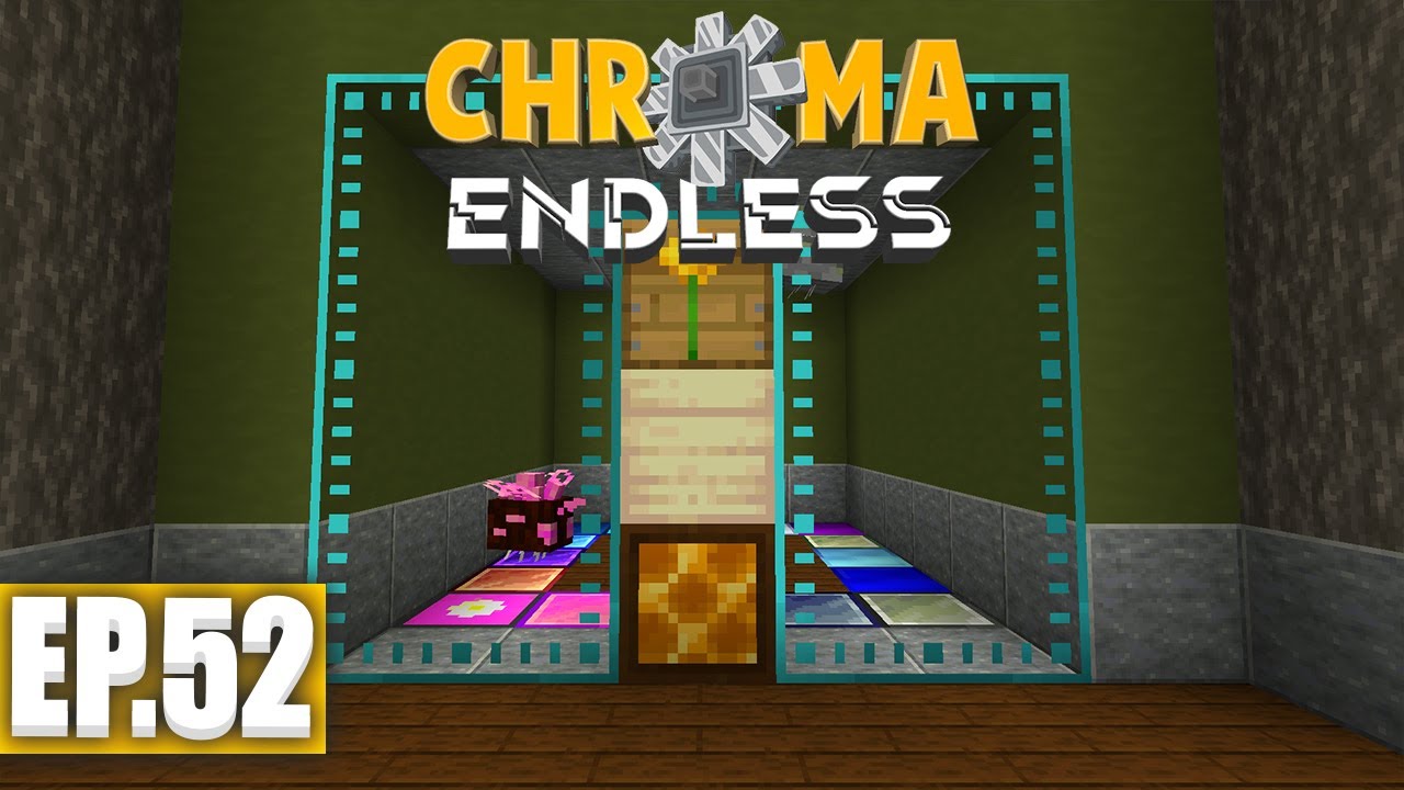 Minecraft Chroma Endless | UNE NOUVELLE MAISON POUR ABEILLES ! - #52 - YouTube