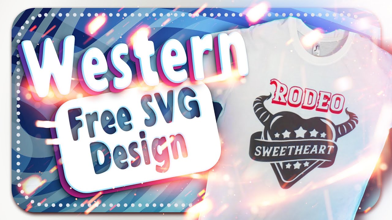 How to create Western SVG T-Shirt Design. - YouTube