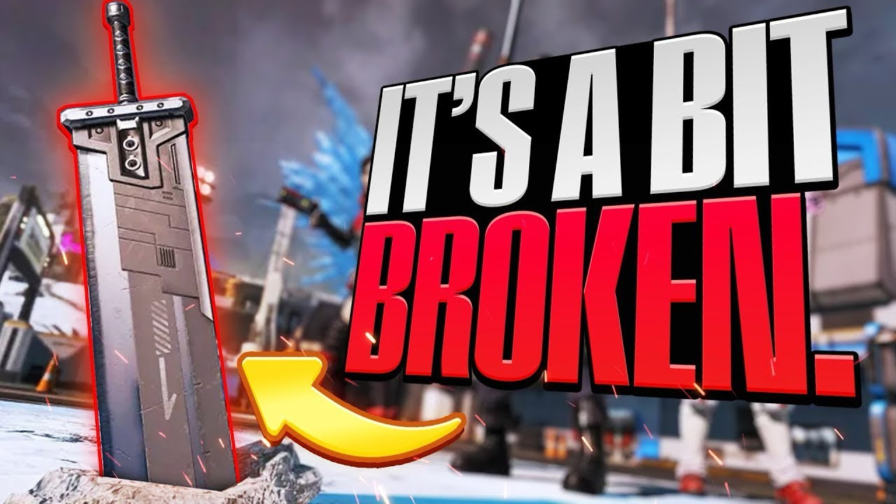 *NEW* BUSTER SWORD IS OP in APEX LEGENDS - YouTube