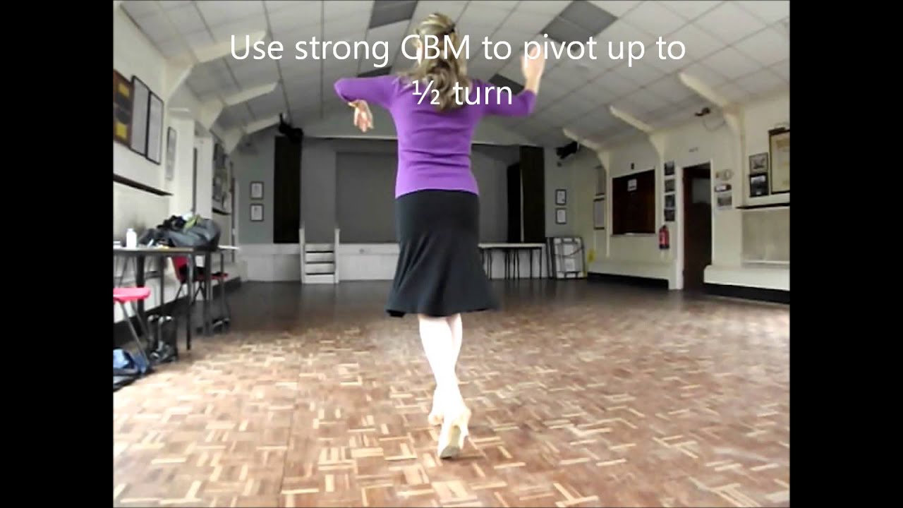 Natural Pivot Turn Quickstep - YouTube
