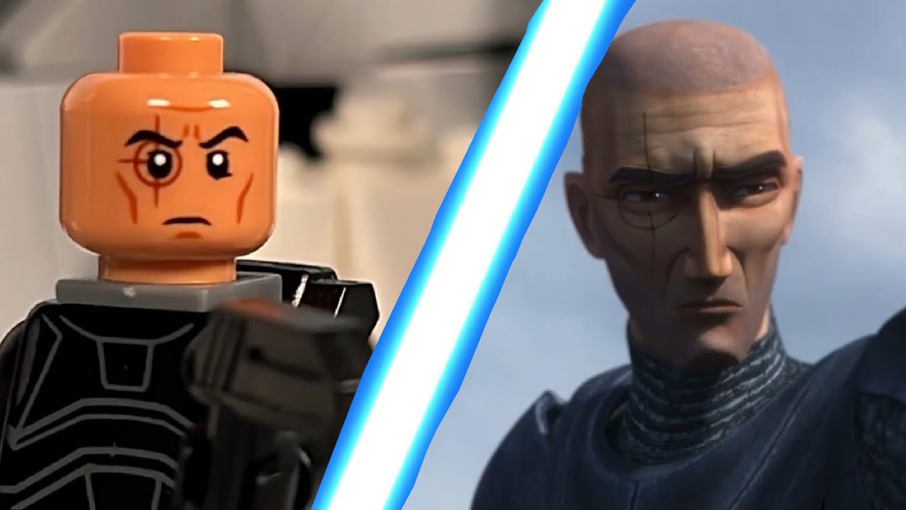 Lego Crosshair kills Lieutenant Nolan | Stop Motion - YouTube