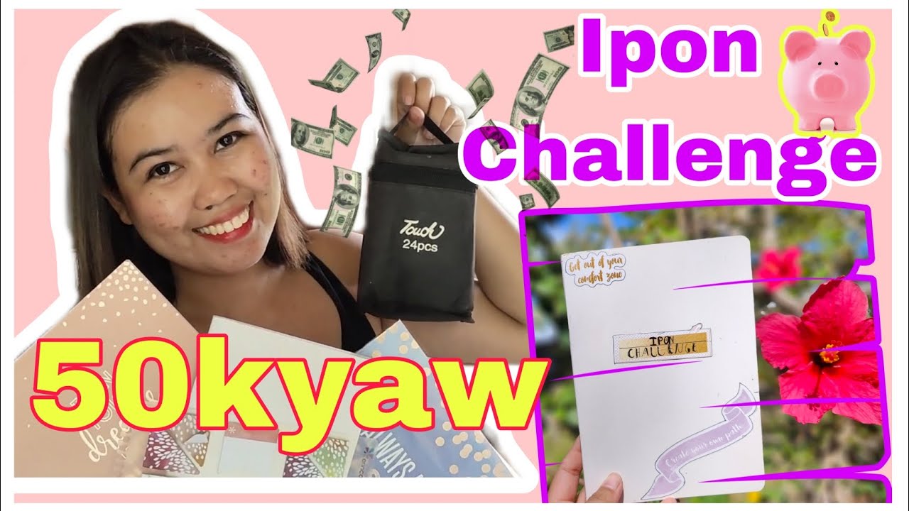 DIY PISO PLANNER || Up to 50kyaw Monthly Savings || Ipon Challenge ...