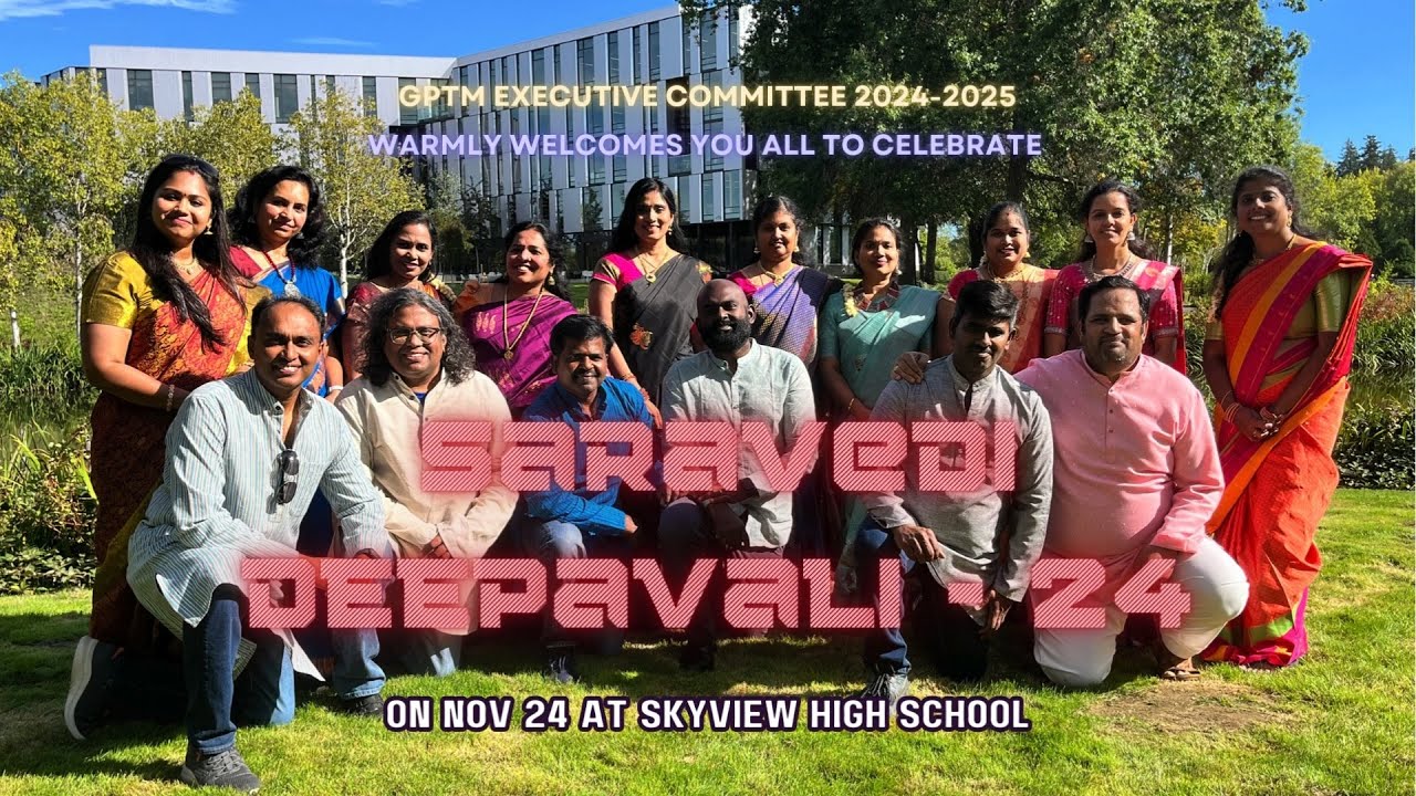GPTM Executive Committee Welcomes You to Saravedi Deepavali 2024 - YouTube