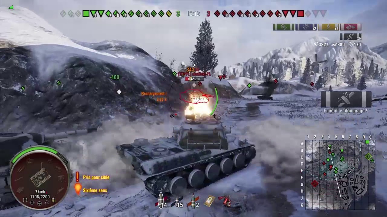 AMX M4.54 - New French Heavy - Master full Tier10 - 7.7k Dmg - YouTube