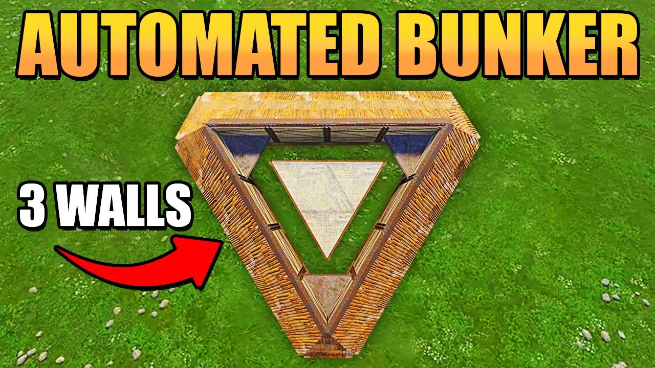 This Bunker is the Closest Thing to Offline Protection in RUST - YouTube