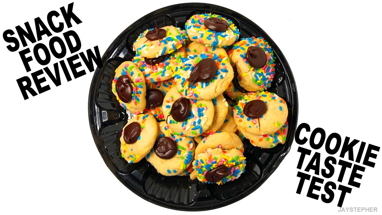 Cookie Review - Save Mart Thumbprint Cookies - Opening & Taste Test ...
