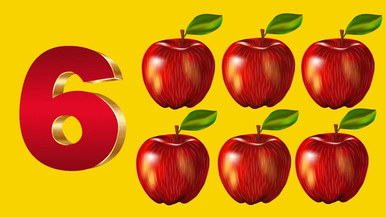 Counting 1 to 10 Learn | Number and Fruit Counting | Easy Number 1-10 ...