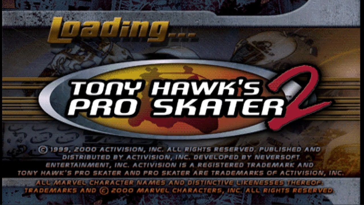 Tony Hawk's Pro Skater 2 - PlayStation - Gameplay - YouTube