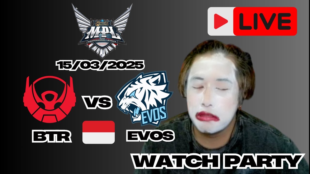 [TH] MLBB Pro League ID S15 | รอบเก็บคะแนนW2D2 BTR vs EVOS - YouTube